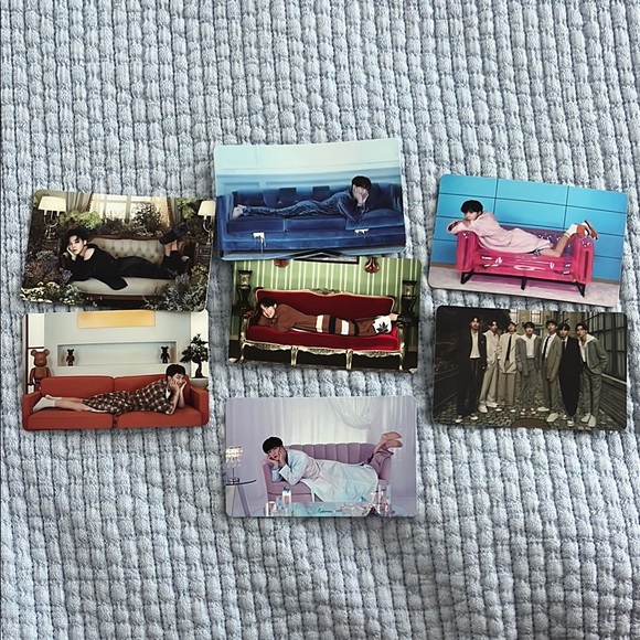Other | Colorful Bts Photo Card Set From The Be Album | Poshmark